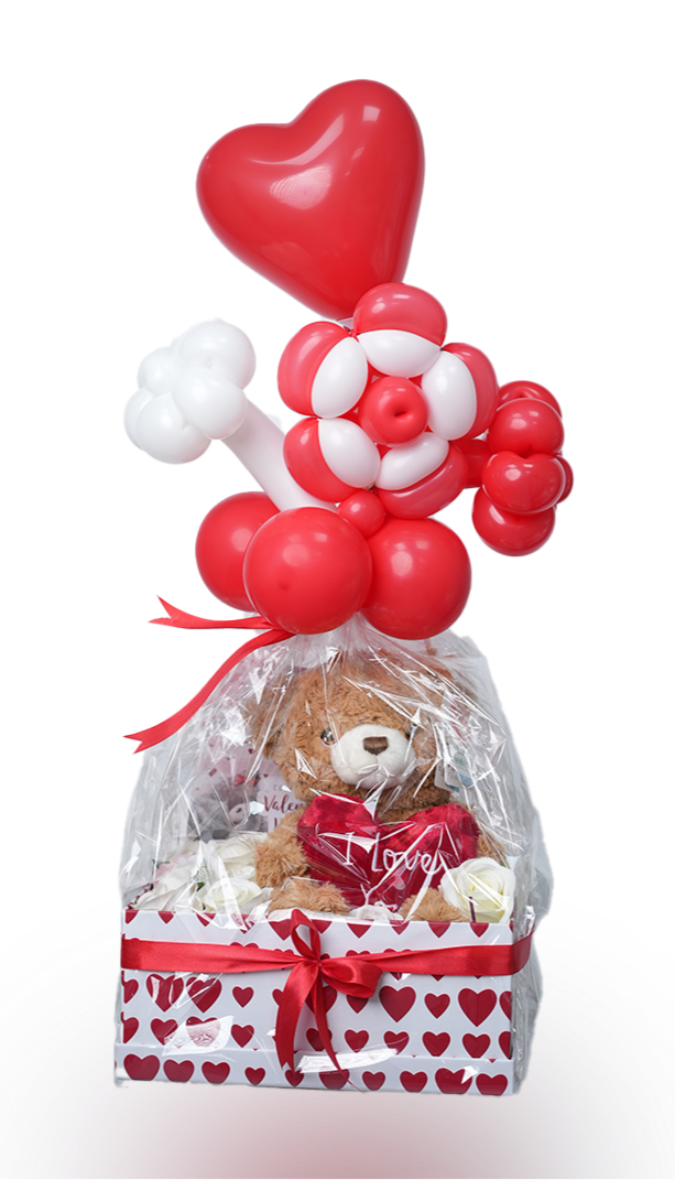 Sweet Valentine Day Surprise Box – Balloons Co