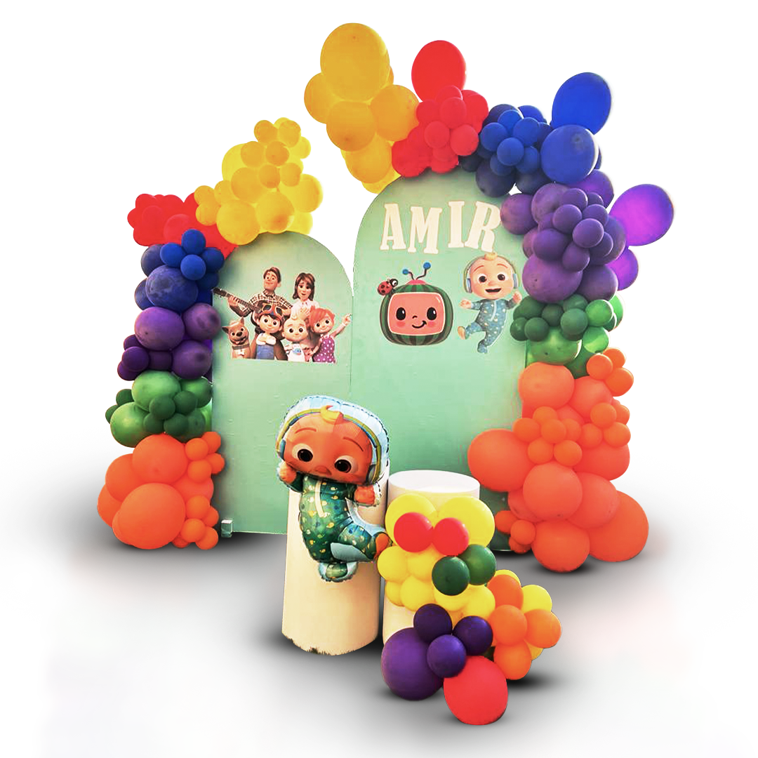 Cocomelon Theme Decoration – Balloons Co