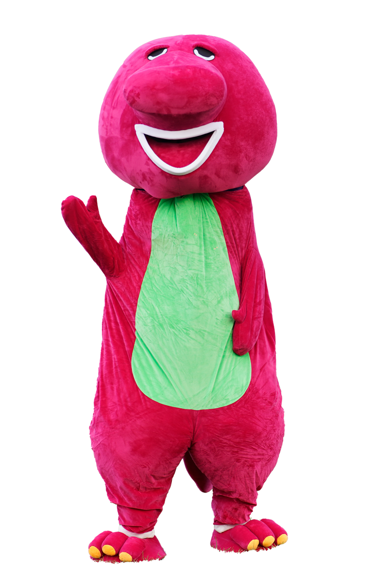 Barney The Dinosaur Mascot – Balloons Co