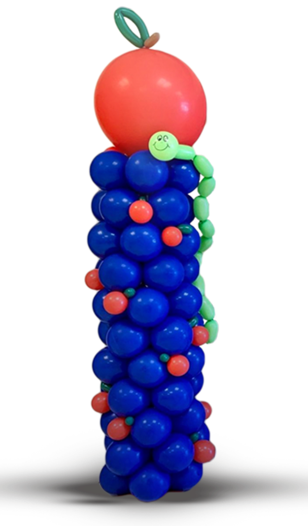 Apple & Caterpillar Stand – Balloons Co