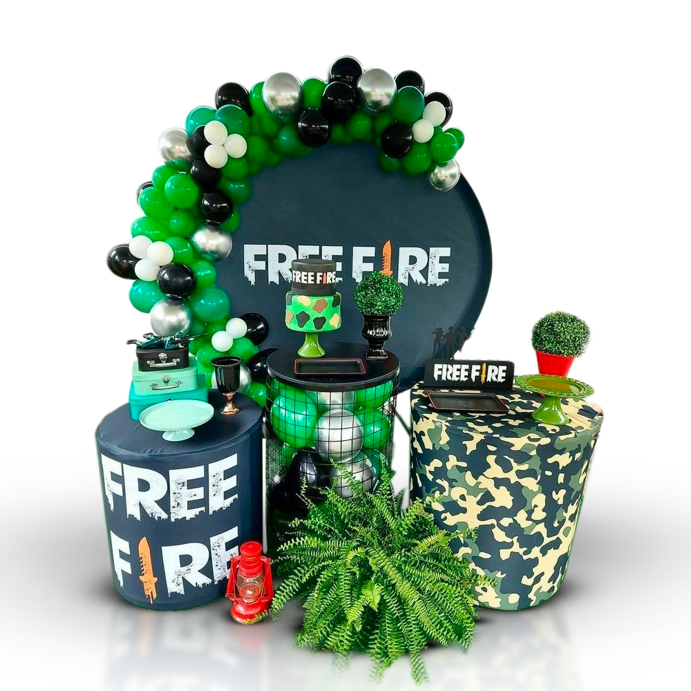 Free Fire Theme Decoration – Balloons Co