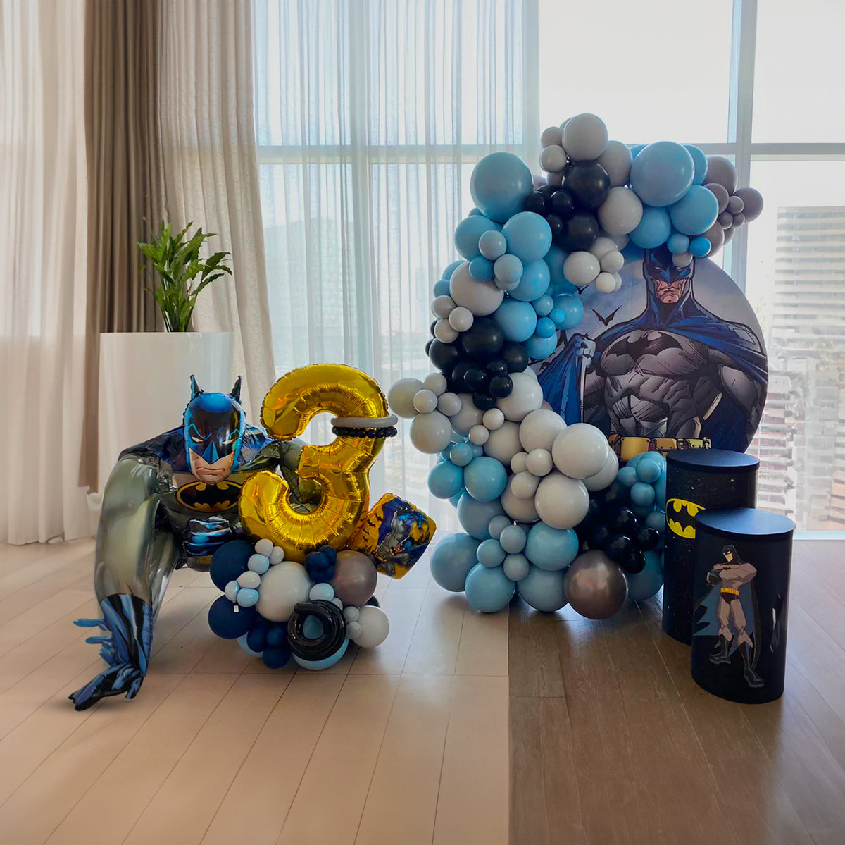 Batman Theme Decoration – Balloons Co