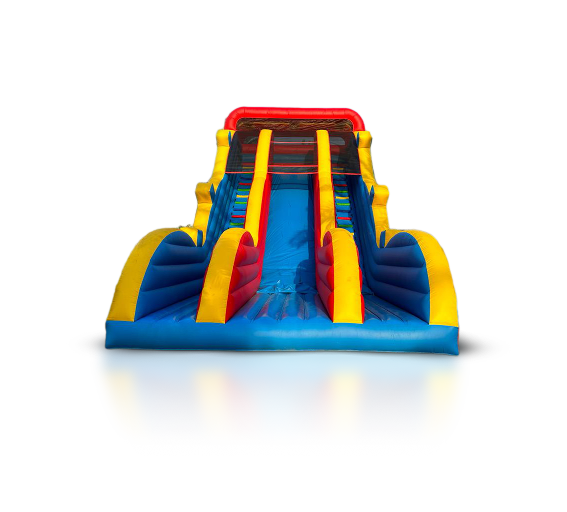 Inflatable Blue Dry Slide – Balloons Co