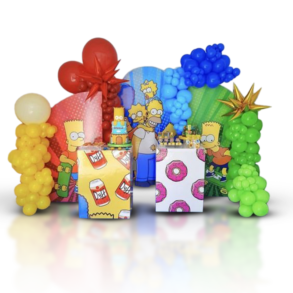 Simpsons Family Theme Decoration – Balloons Co