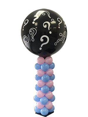 Question Mark Reveal Stand – Balloons Co