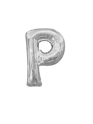 Super Shape Letter P – Balloons Co