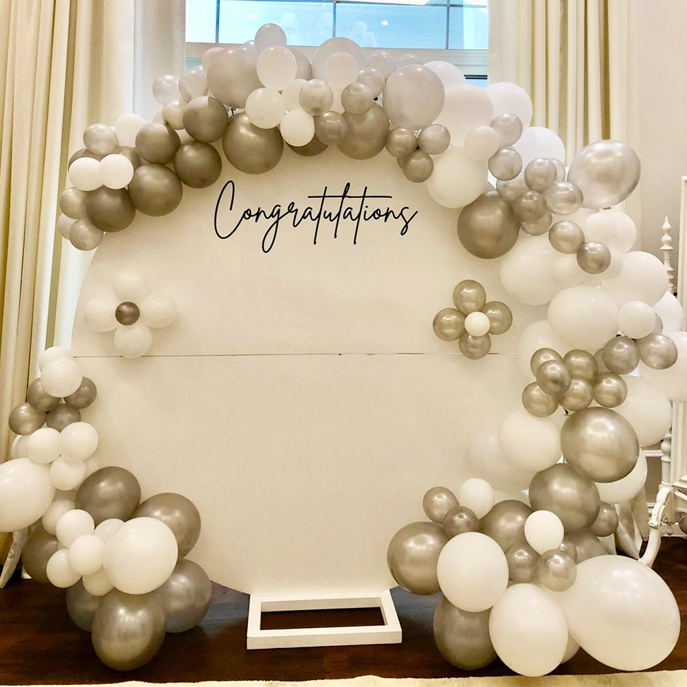 Congratulations - Full Arch Decoration – Balloons Co