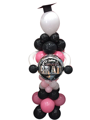 Pink Graduate Stand – Balloons Co