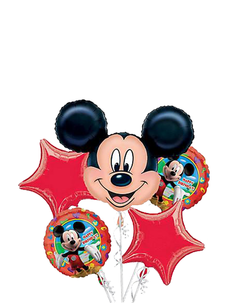 Mickey Mouse Red Bouquet – Balloons Co